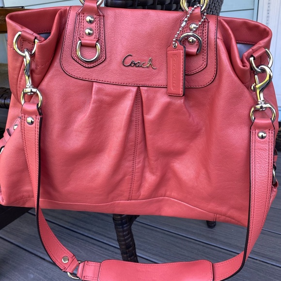 Coach | Bags | Salmon Colored Coach Purse | Poshmark